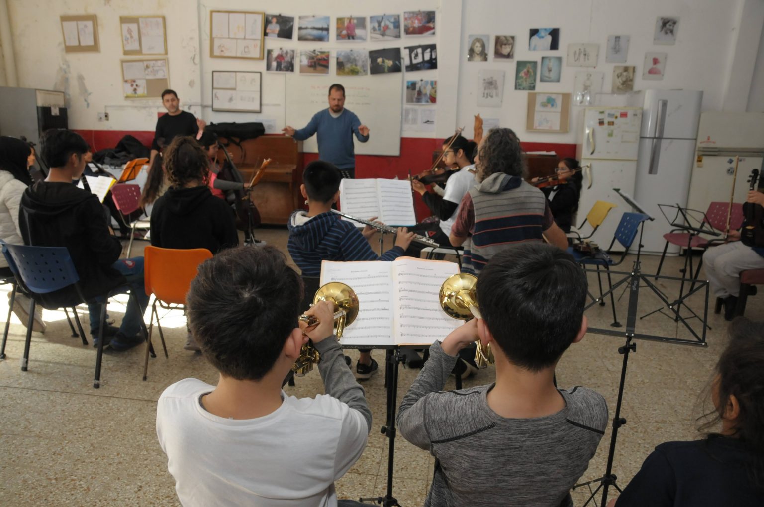 Visitamos los proyectos musicales de la Fundación Isla Maciel ...